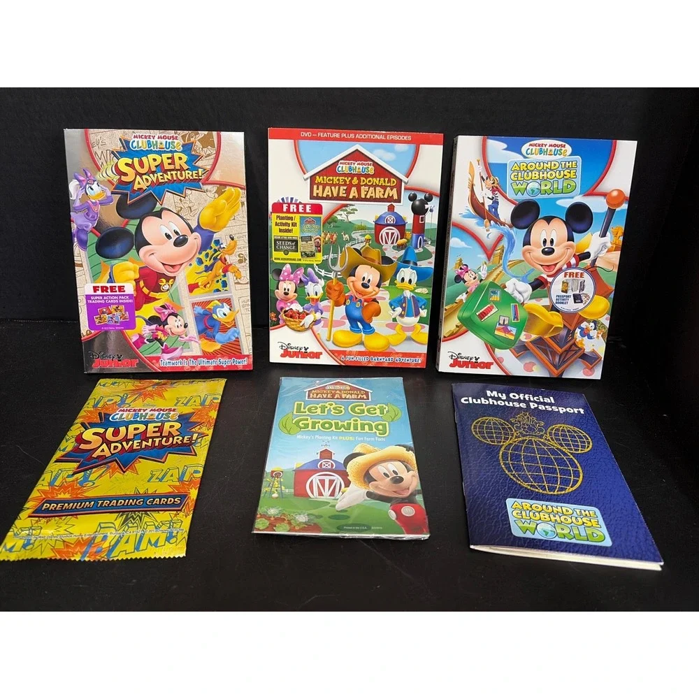 Disney | Media | Lot Of 1 Mickey Mouse Clubhouse Dvds Disney Junior ...